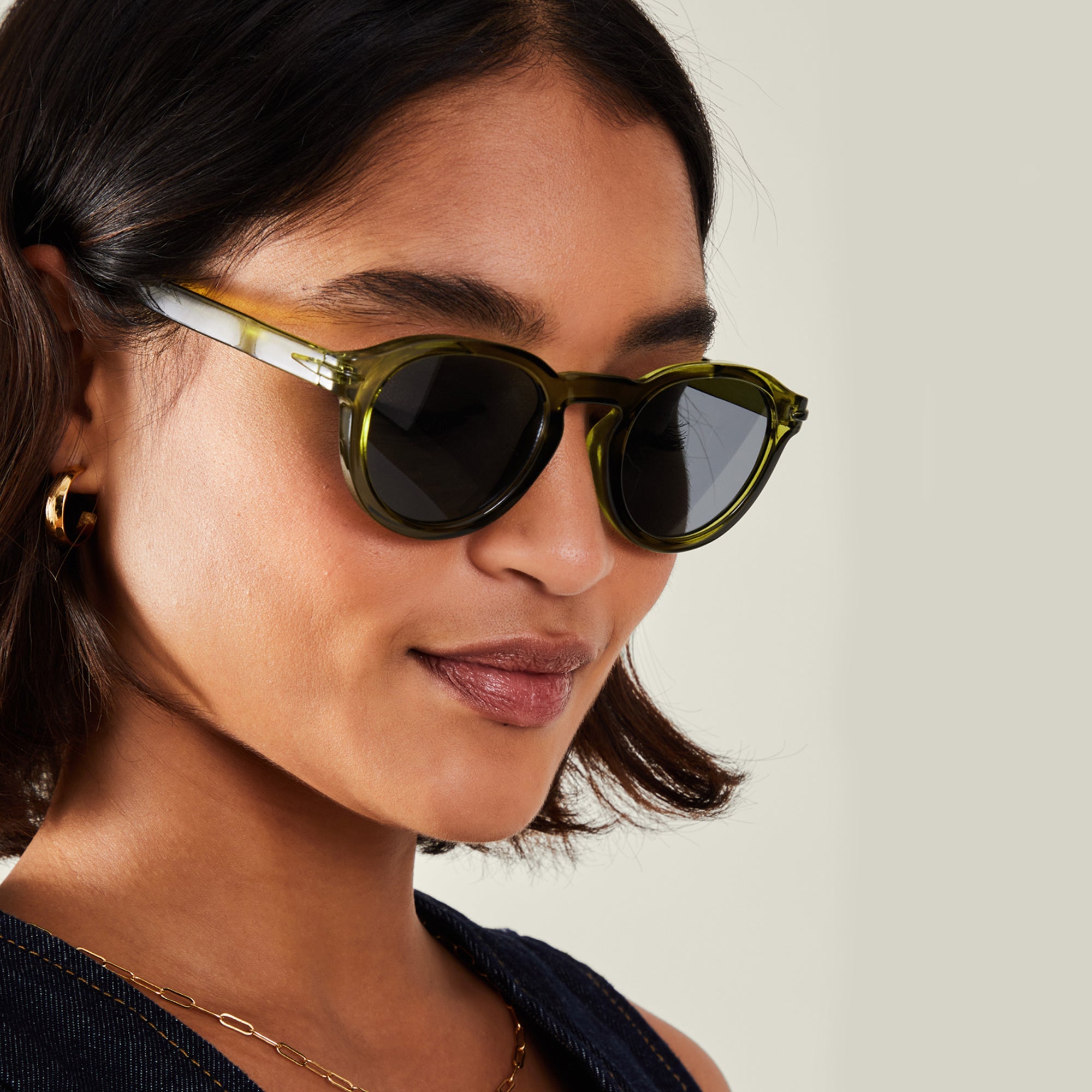 Round Preppy Sunglasses - Accessorize India