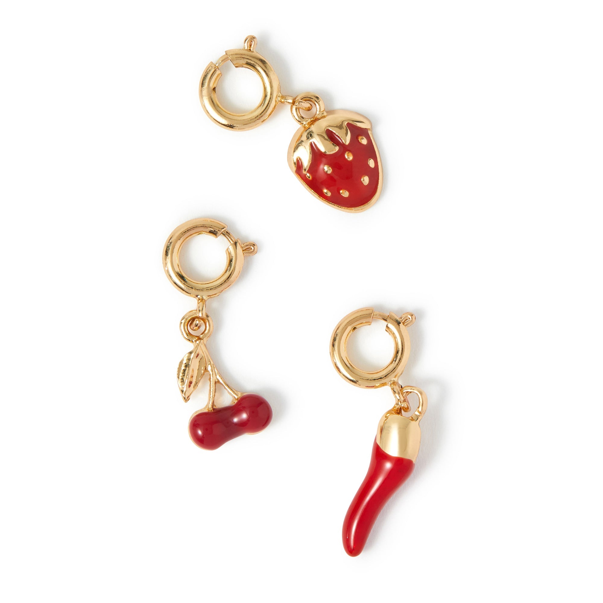 Fruity Jewellery Charms Pendant Pack Of 3 - Accessorize India