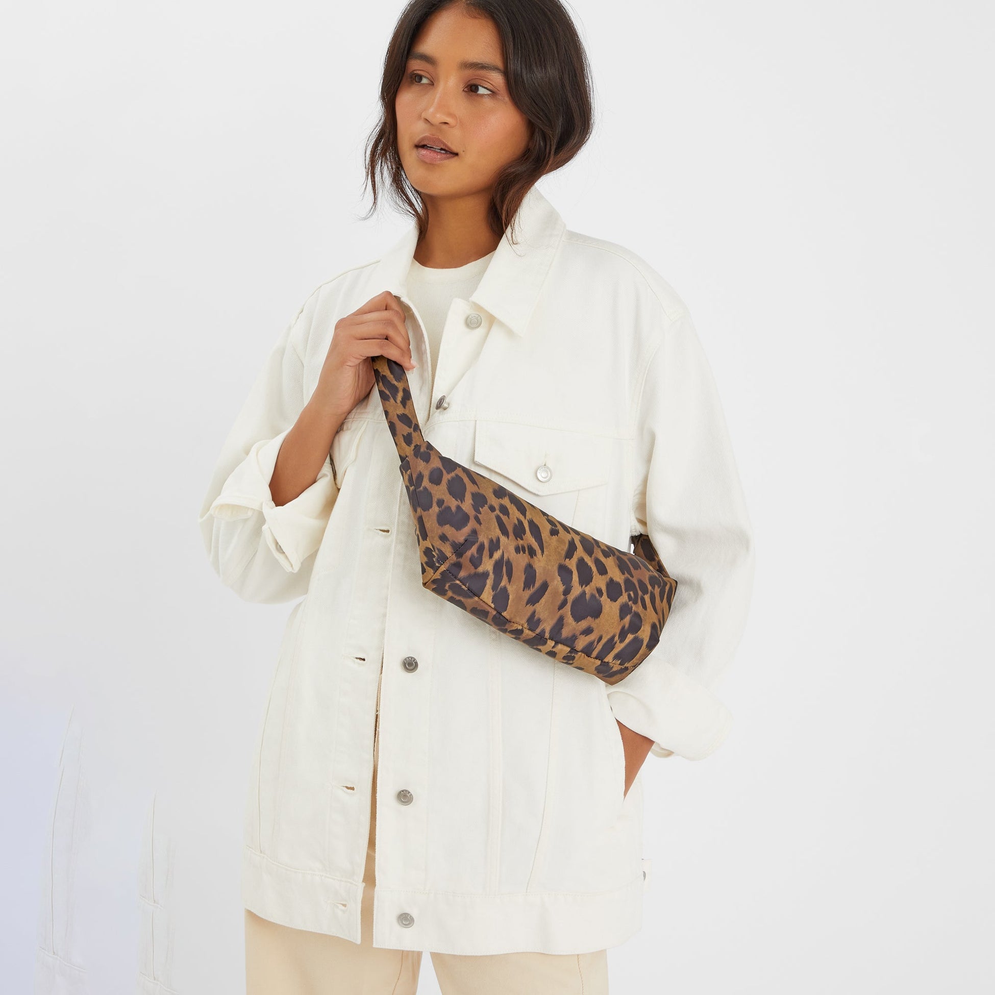 Animal Print Sling Sling Bag - Accessorize India