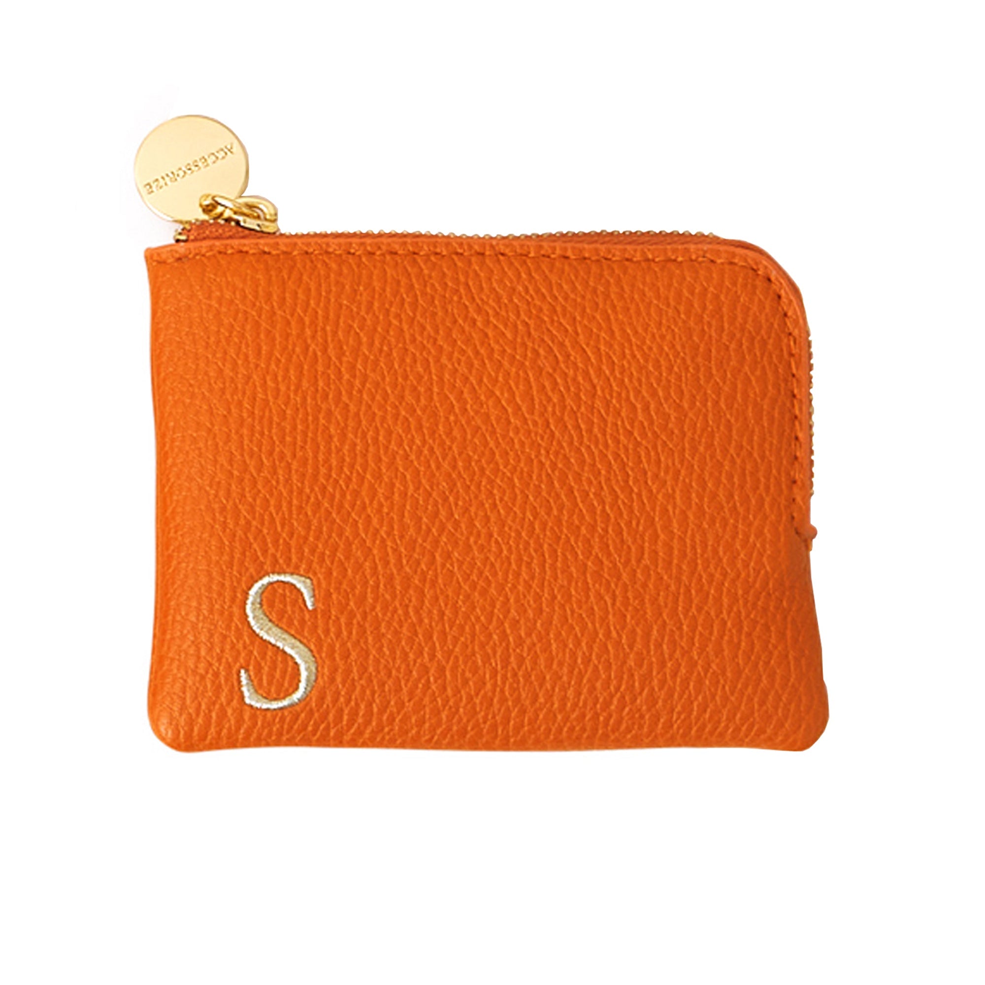 Buy Orange S Initial Coin Purse Online - Accessorize India