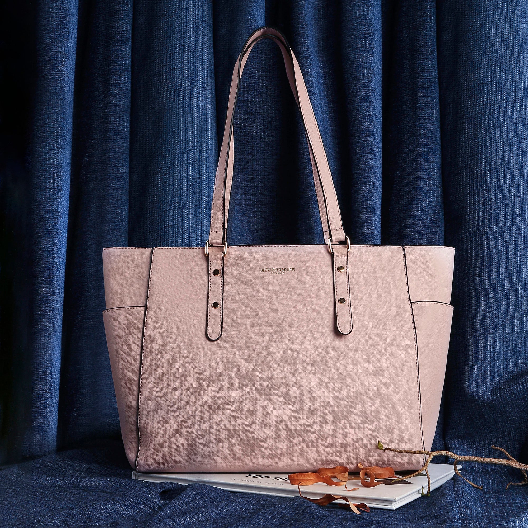 Buy Pink Venus Laptop Winged Tote Bag Online - Accessorize India