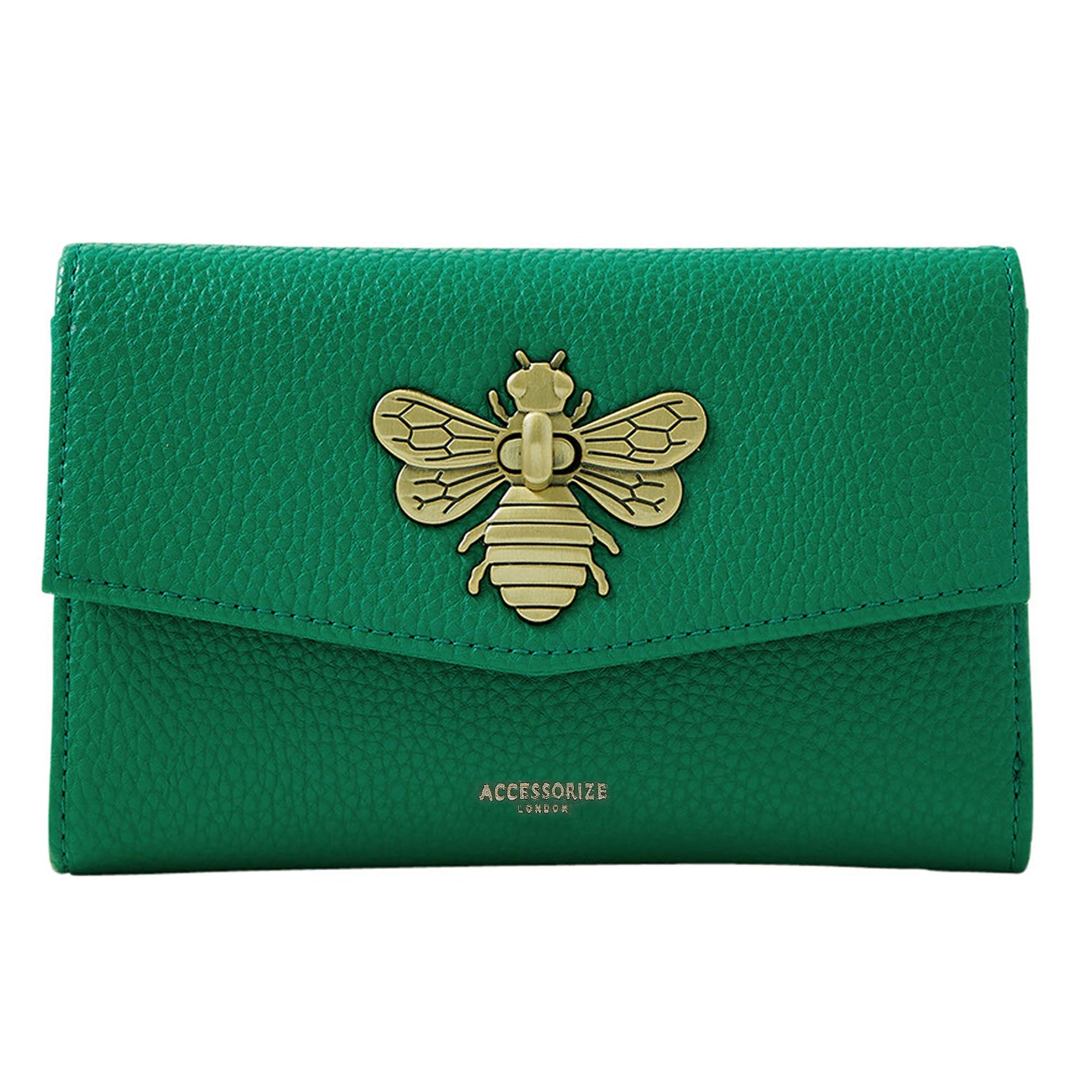Buy Green Britney Bee Wallet Online - Accessorize India