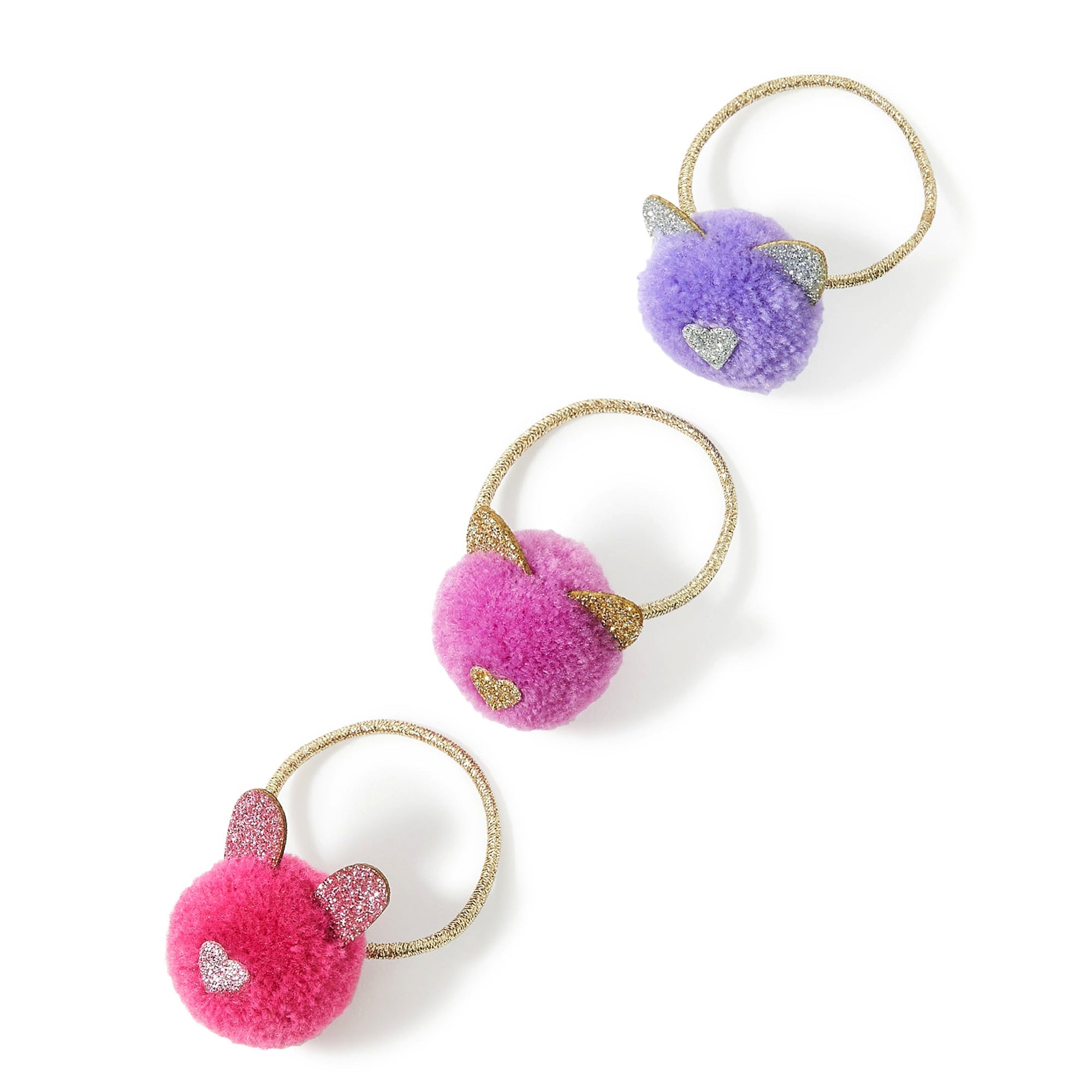 Buy 3x Character Pom Pony Online - Accessorize India