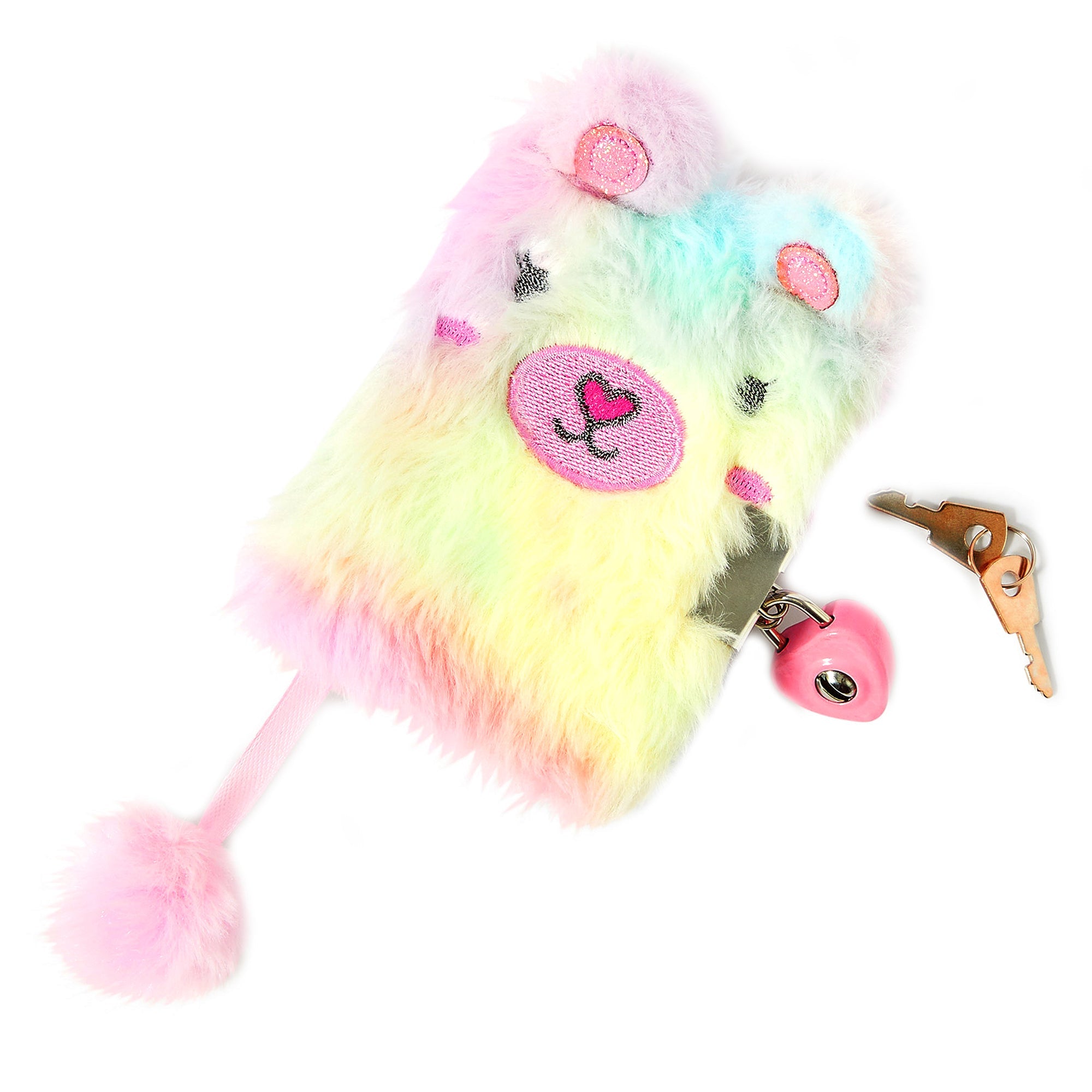 Buy Mini Fluffy Freya Bear Lockable Diary - Accessorize India