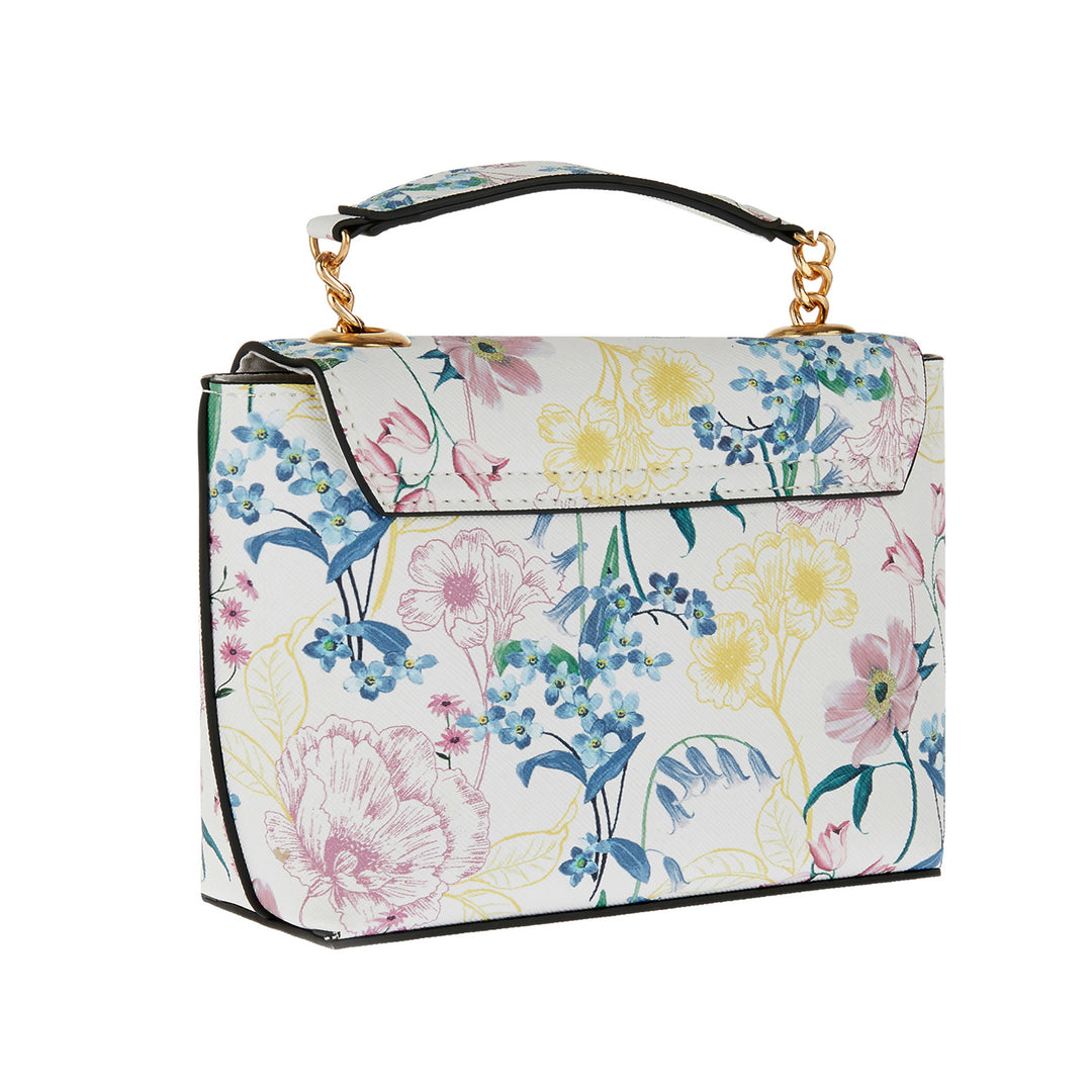 Accessorize London Women's Recycled Nylon Balck Quilted Shopper Bag